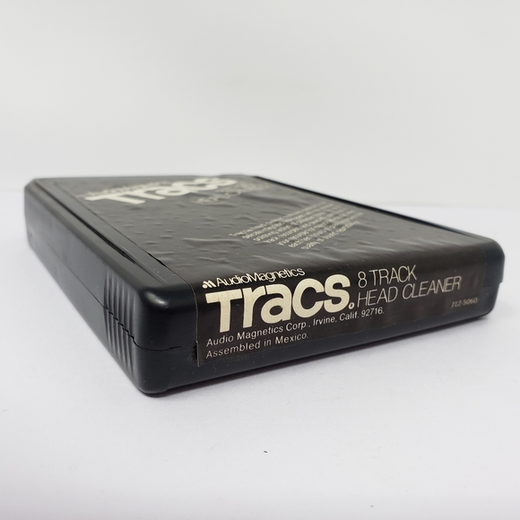 Other | Audi Magnetics Tracs 8 Track Head Cleaner Not Tested Vintage ...